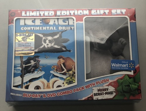 Ice Age Continental Drift: Limited Ed. Gift Plush Set, Blu-ray/DVD ...