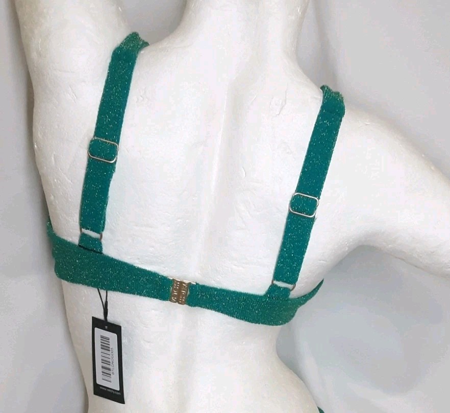 VETCHY Laguna Green Bikini Top Women's Large-NWT - M1 | eBay