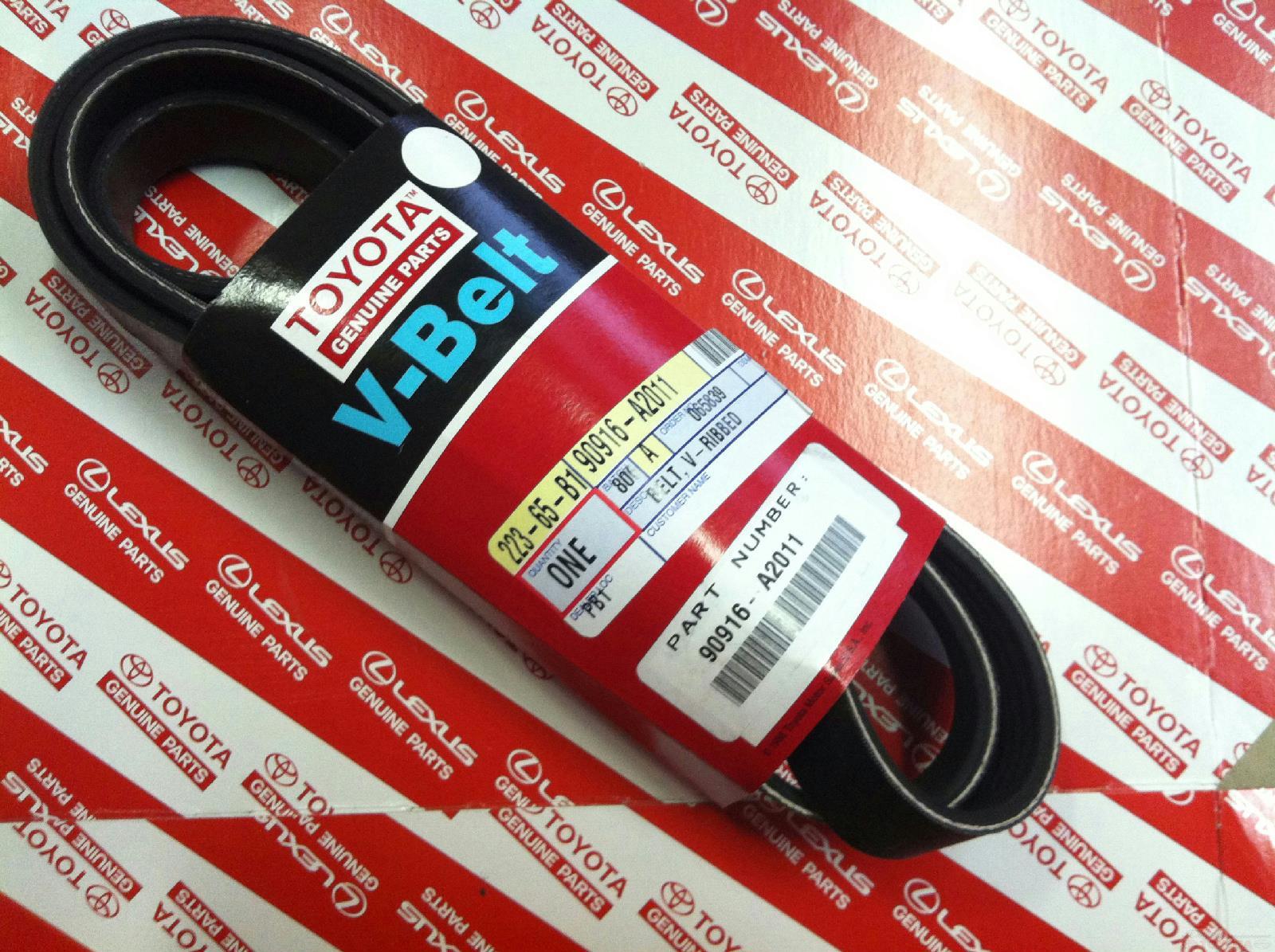 Toyota Genuine Parts 90916-A2011 Alternator and Fan Belt | eBay