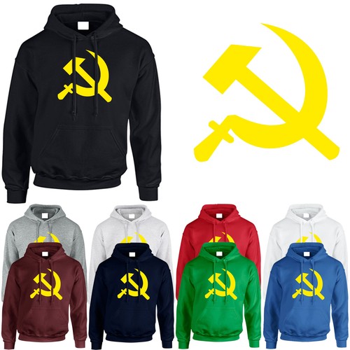 Soviet Union Mens Hoodie Star Russian Che Guerra Womens Unisex Gift ...