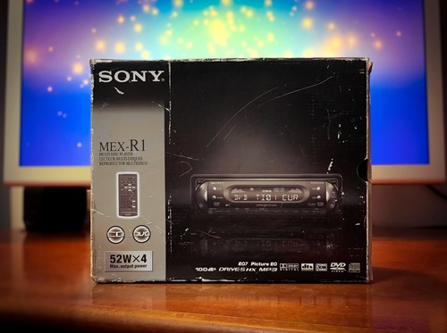 SONY MEX-R1 🌈RaRe🌈 Original Packaging Car DVD Console | eBay
