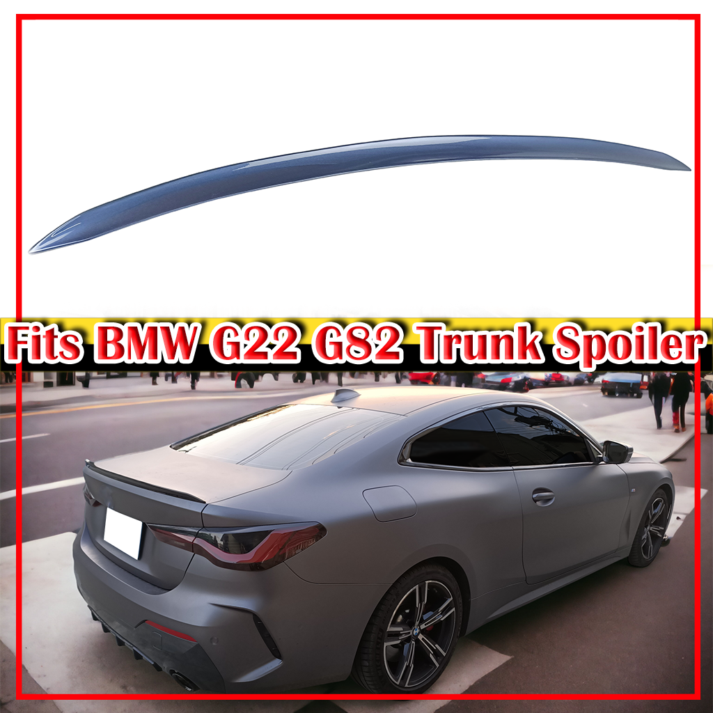 2020-25 Fit For BMW 4-Series G22 G82 2D OE Style Rear Trunk Spoiler ...