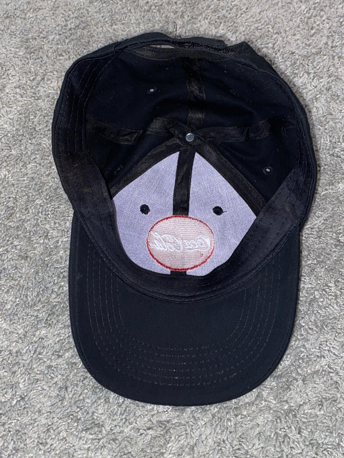 Coca Cola Zero Sugar Adjustable Hat Cap Black - Gem