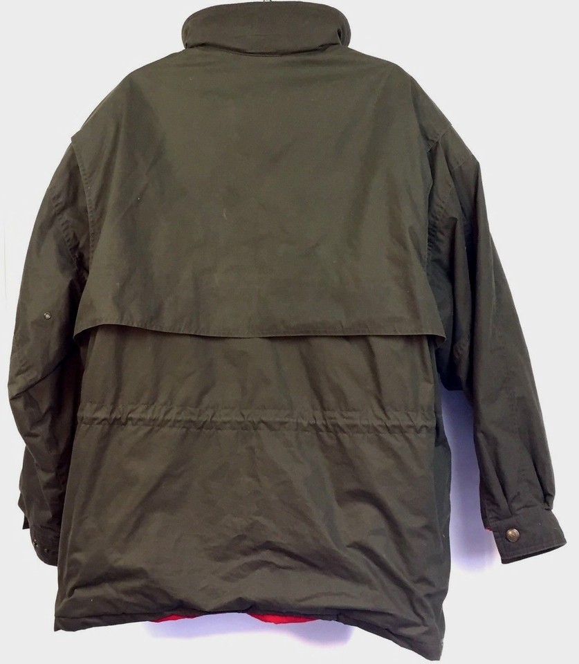 Mens Coat Size X Large Olive Green Parka Winter Marc International | eBay