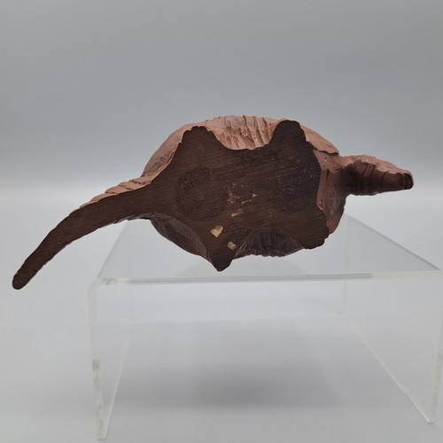 Armadillo Crushed Pecan Shells & Resin Red Mill Mfg. No Sticker Brown ...