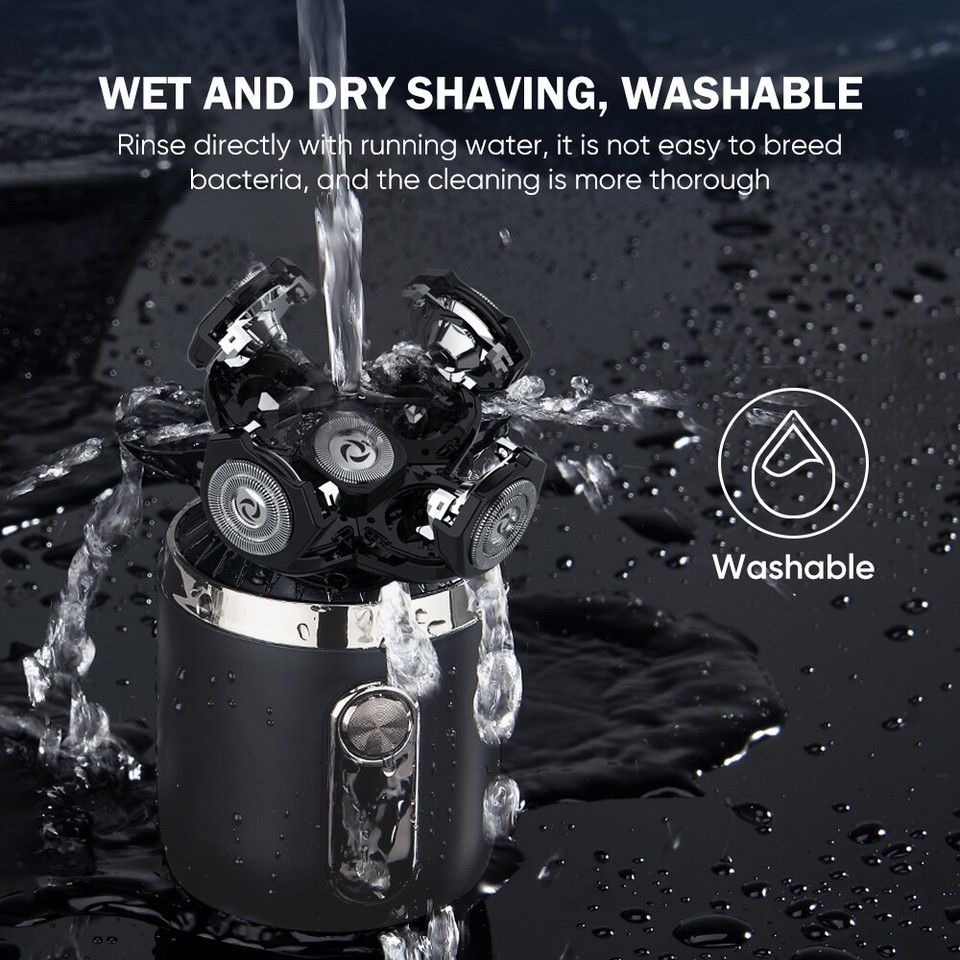 Electric Men's Shaver Trimmer Razor Hair Beard Shaving Machine Bald ...