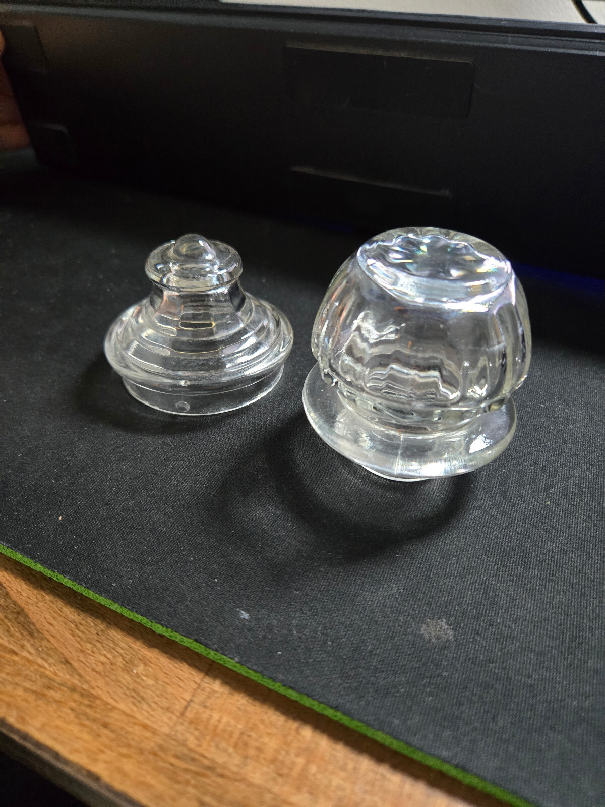 Lot of 2 Vintage Percolator Coffee Pot Clear Glass Top Knobs. | eBay