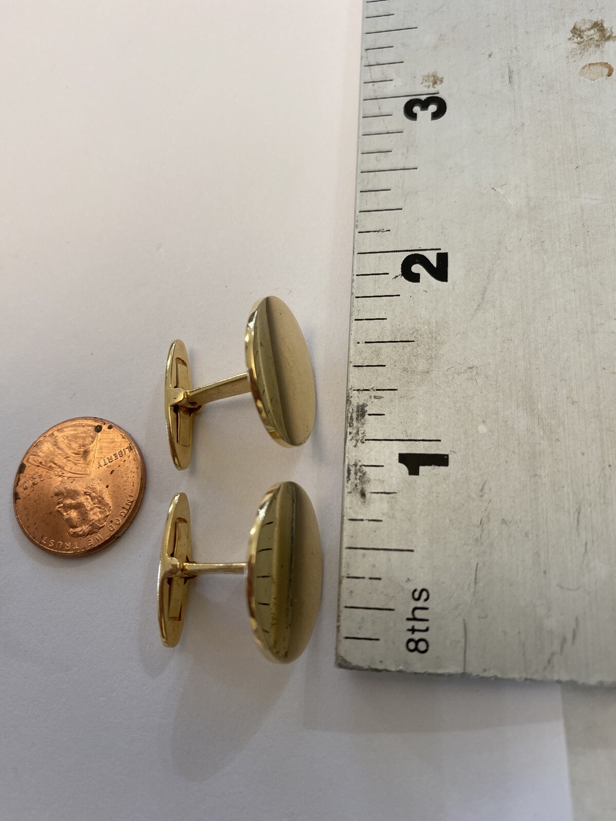 Vintage 14k Solid Gold Cufflinks | eBay