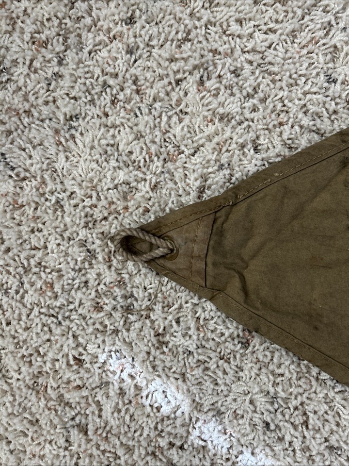 U.S. Army M1942 Shelter Half Pup Tent Original WWII WW2 1942 Dated | eBay