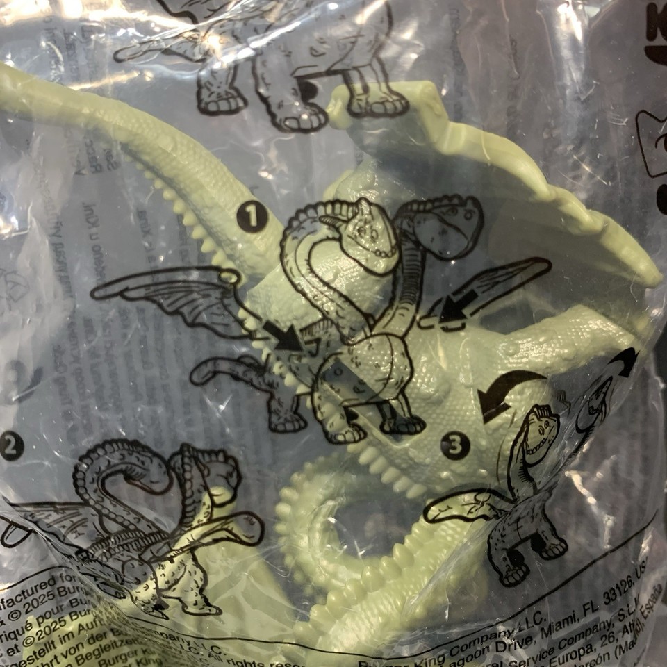 How To Train Your Dragon Burger King Jr. Meal Movie Toy Barf & Belch ...