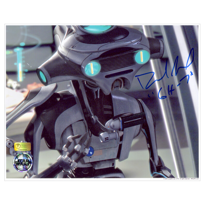 David Acord Autographed Star Wars Revenge of the Sith GH-7 8x10 Close ...