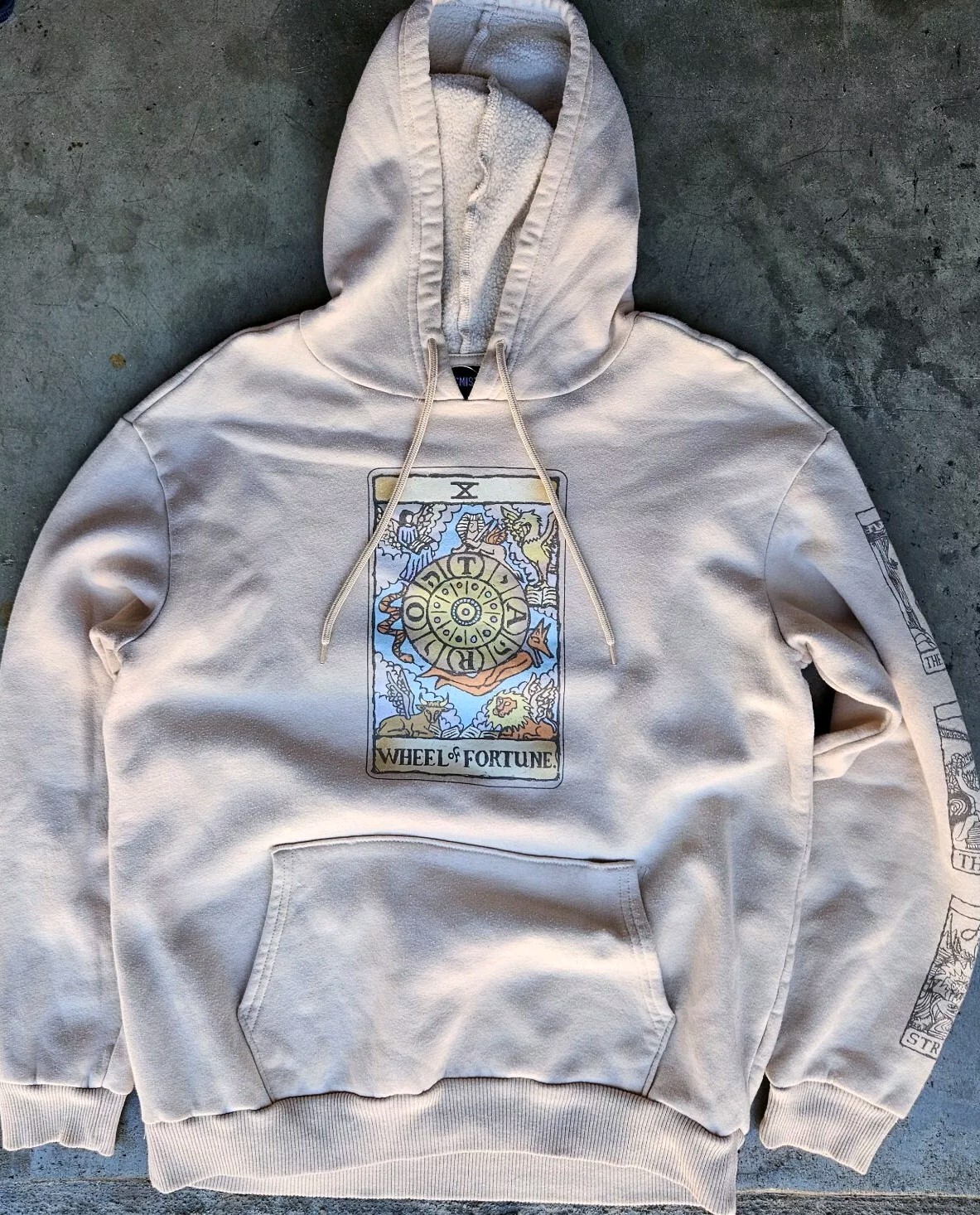 Chemistry Wheel of Fortune Tarot Card Hoodie Size M P… - Gem