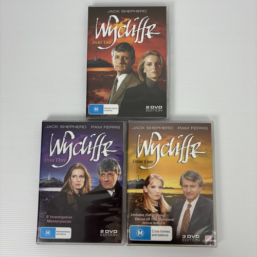 Wycliffe Season Series 2 3 4 DVD Region 4 PAL Free Tracked Postage ...