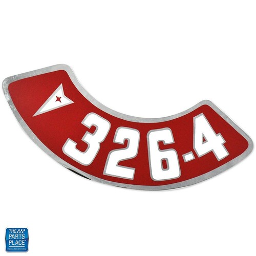 Firebird Trans Am 326-4V Air Cleaner Decal EA | eBay