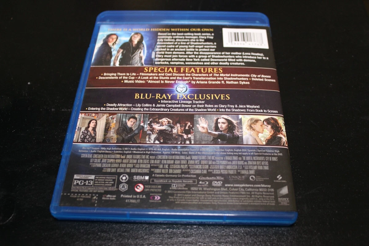 Mortal Instruments Dvd Cover