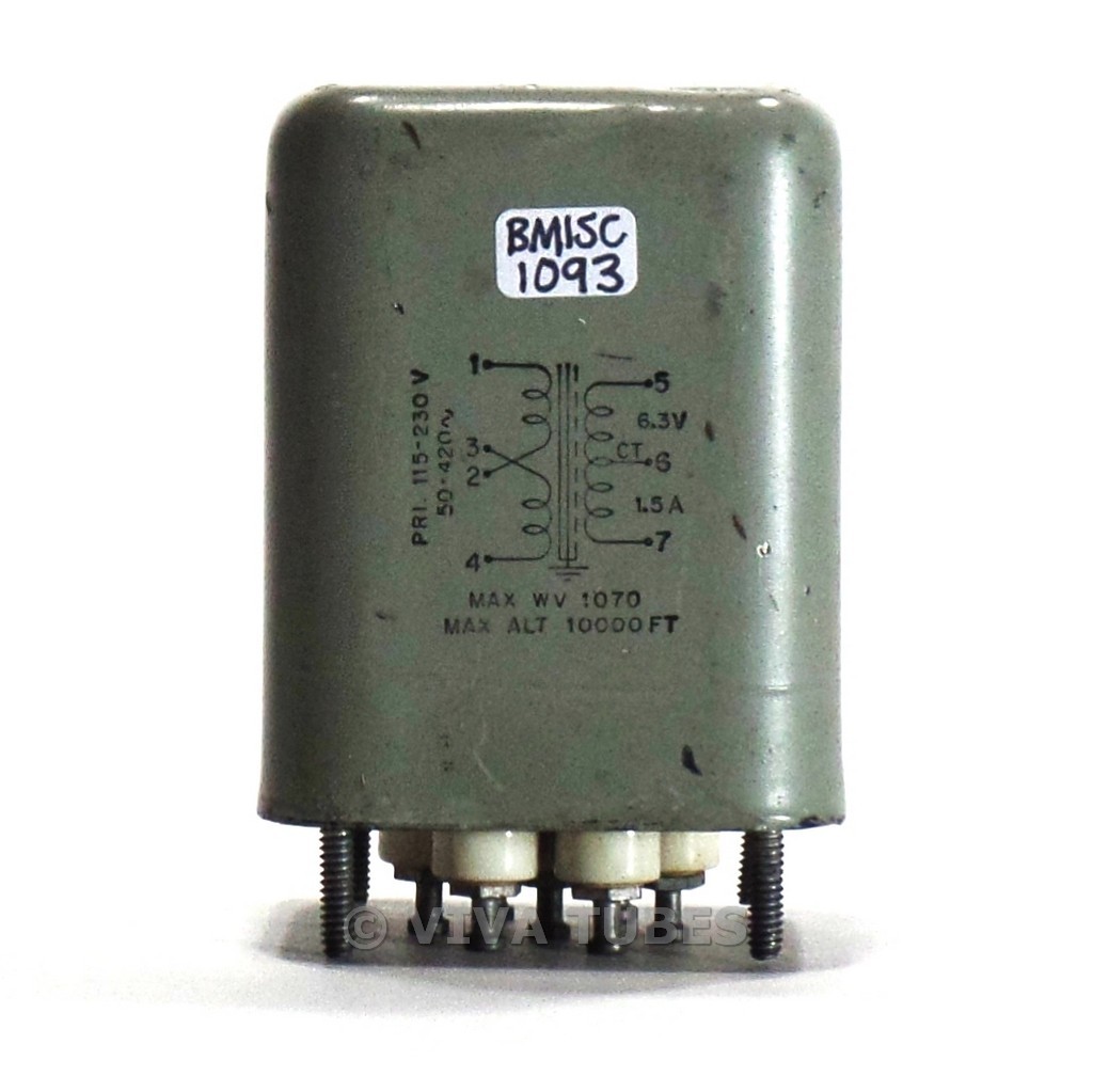 Vintage Stancor FH-615 Filament Transformer 6.3V 1.5A Tube Amps | eBay