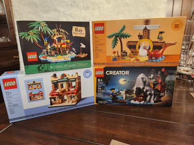 4 Lego Promo sets not sold in stores factory sealed sold together READ ...
