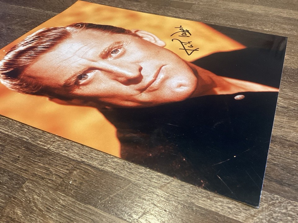 KIRK DOUGLAS Hand Signed 8x10” Autograph Photograph | eBay UK