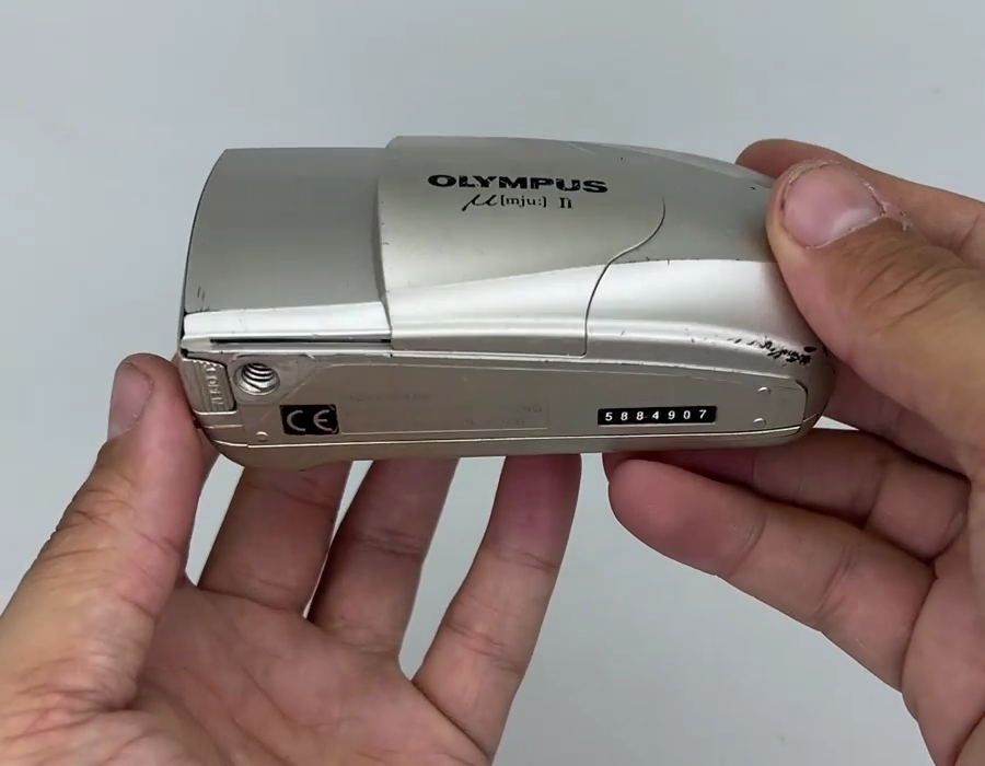 Olympus Mju II 35mm Compact Film Camera – gold | eBay