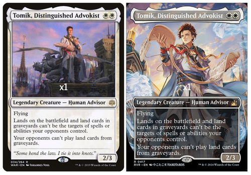 MTG WAR RVR Tomik, Distinguished Advokist MINT (SELECT) | eBay