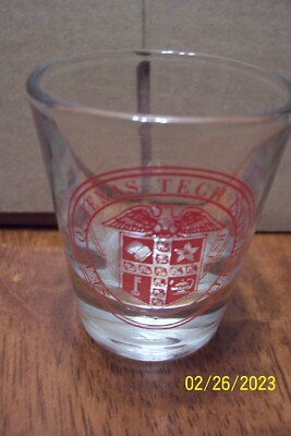 Texas Tech University Souvenir Shot Glass | eBay