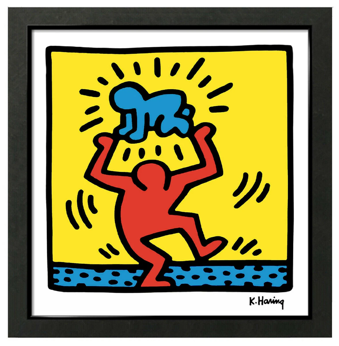 Keith Haring Baby Print