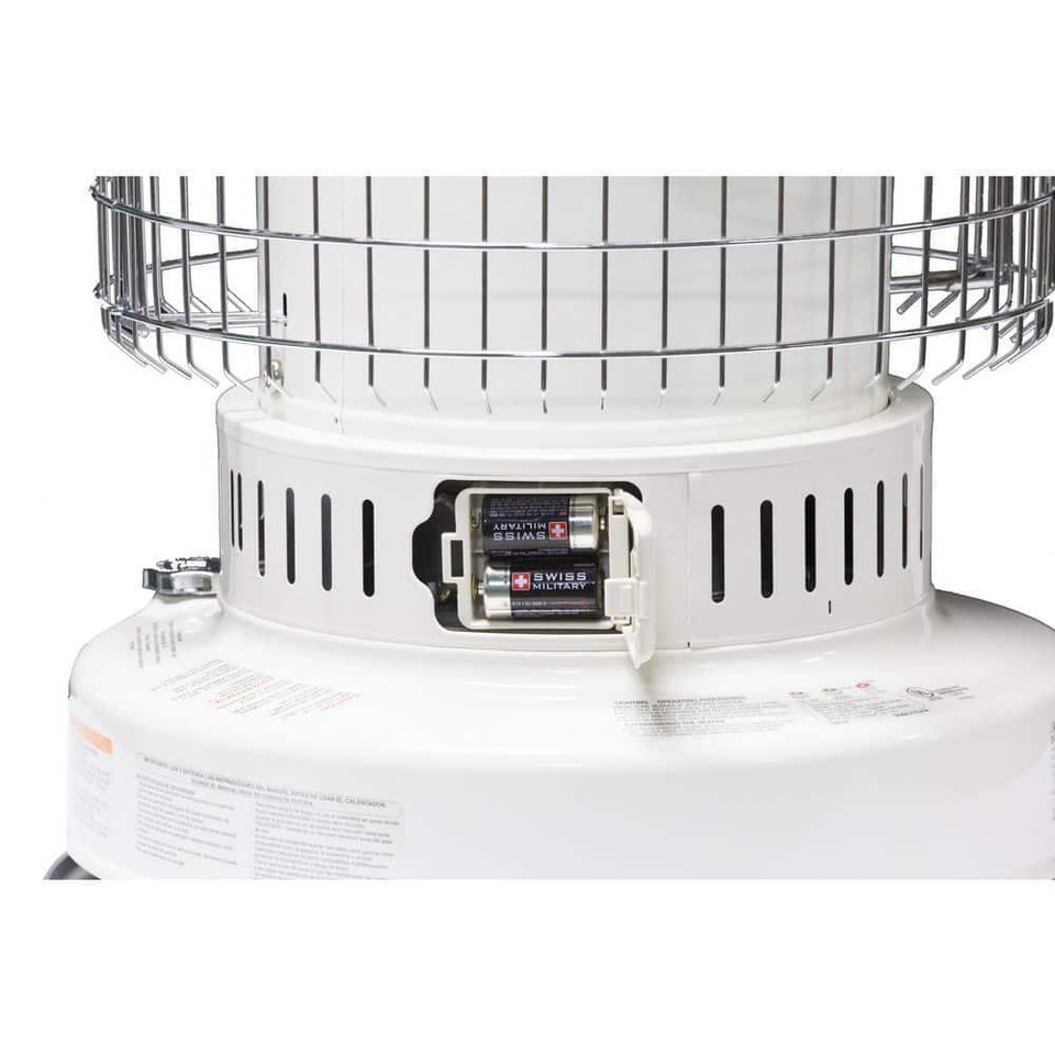 Duraheat Portable Kerosene Heater 23800-Btu/H Safety Tip-Over Shut-Off ...