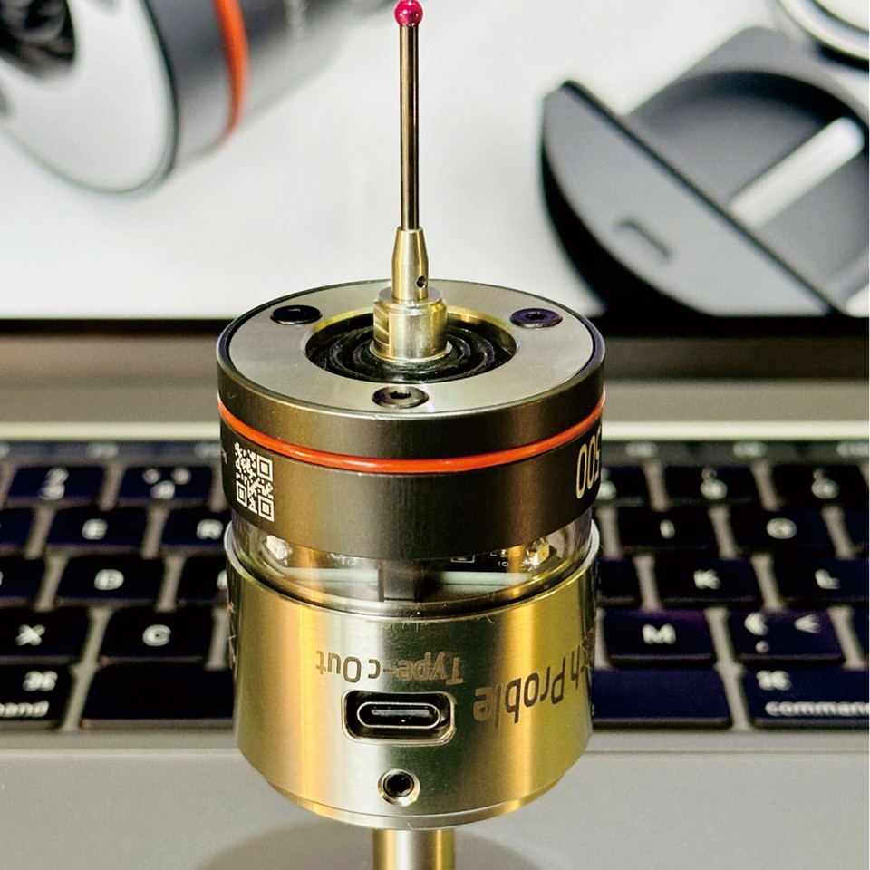 CNC 3D Edge Finder Probe Waterproof Digitizing Touch Probe Measuring ...