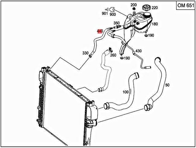 Mercedes-Benz 2215011725 Genuine OEM Breather Tube for sale online | eBay