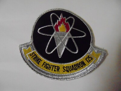 MILITARY PATCH SEW ON OLDER STRIKE FIGHTER SQUADRON 125 | eBay