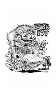 LOVER BOY - ED "BIG DADDY" ROTH MONSTER RAT CARD | eBay