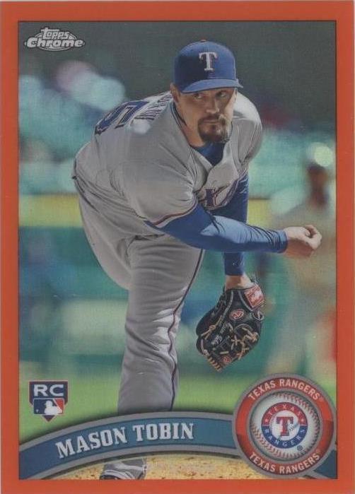 2011 Topps Chrome - Mason Tobin #194 Orange Refractor (RC) for sale ...