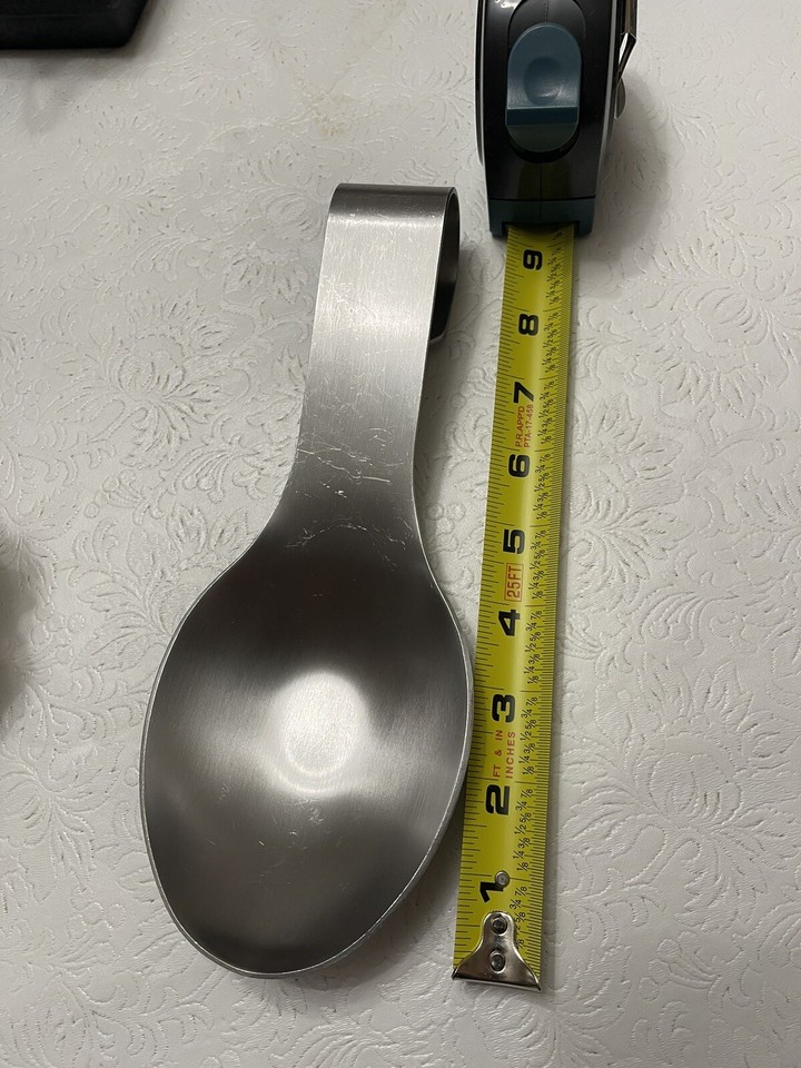 Amco 8158 Large Spoon Rest Stainless Steel | eBay
