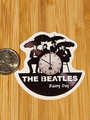 THE BEATLES STICKER Music Rock Music Beatles Decal Guitar Sticker 50s ...