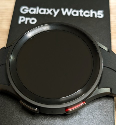 Samsung R920 Galaxy Watch5 Pro, 45mm, Black Titanium Bluetooth Verp ...