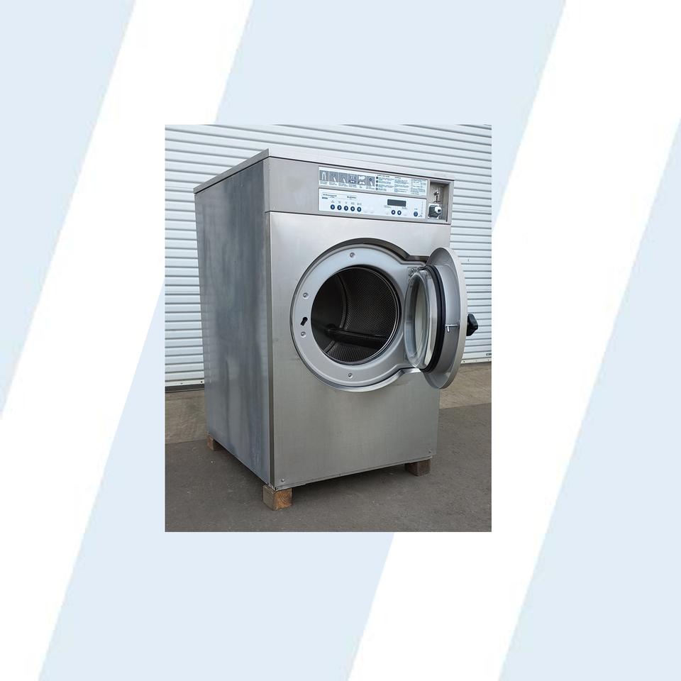 Wascomat SU655E, 55 lbs, Coin-Op Front Load Washer SN: 00725/0011914 ...