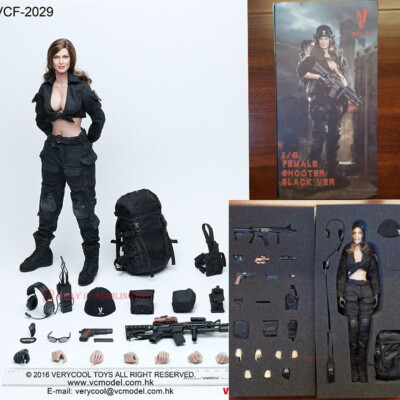 VERYCOOL VCF-2029 1/6 Female Slodier Shooter Action Figure In Stock | eBay