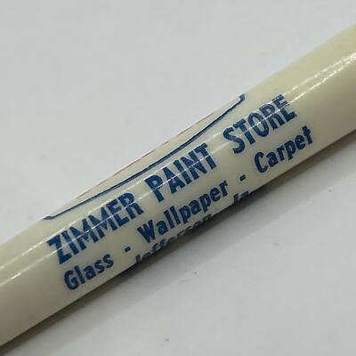 VTG Ballpoint Pen Zimmer Paint Store Benjamin Moore Jefferson IA | eBay