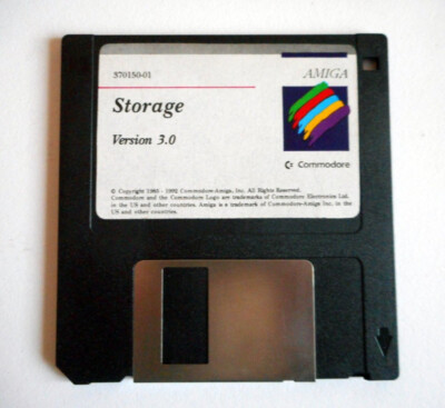 Disquette AMIGA STORAGE Version 3.0 - Commodore AMIGA 1200 (WB 3.0 ...