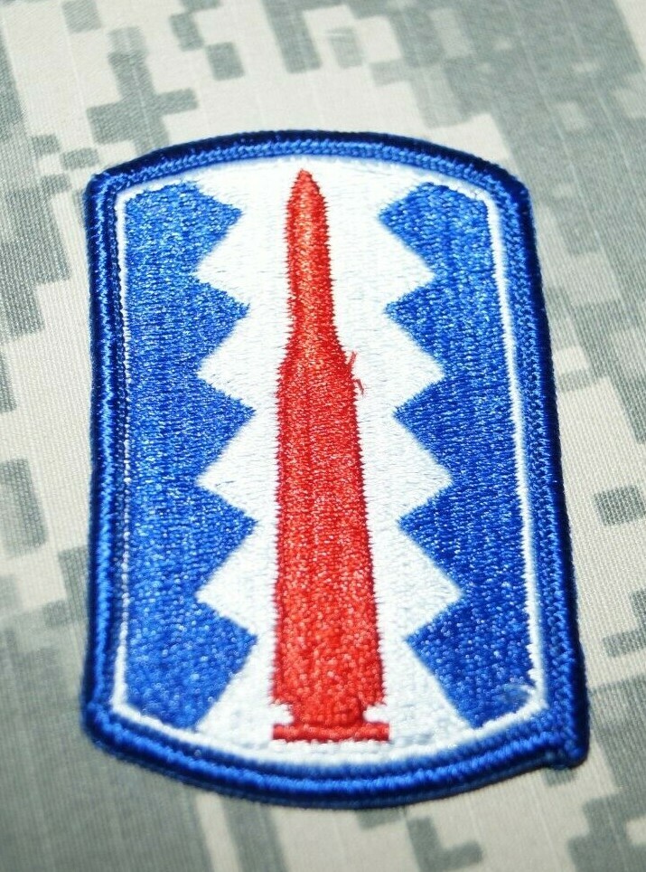 US Army 197th Infantry Brigade Dress Colored Sew On Military Patch | eBay