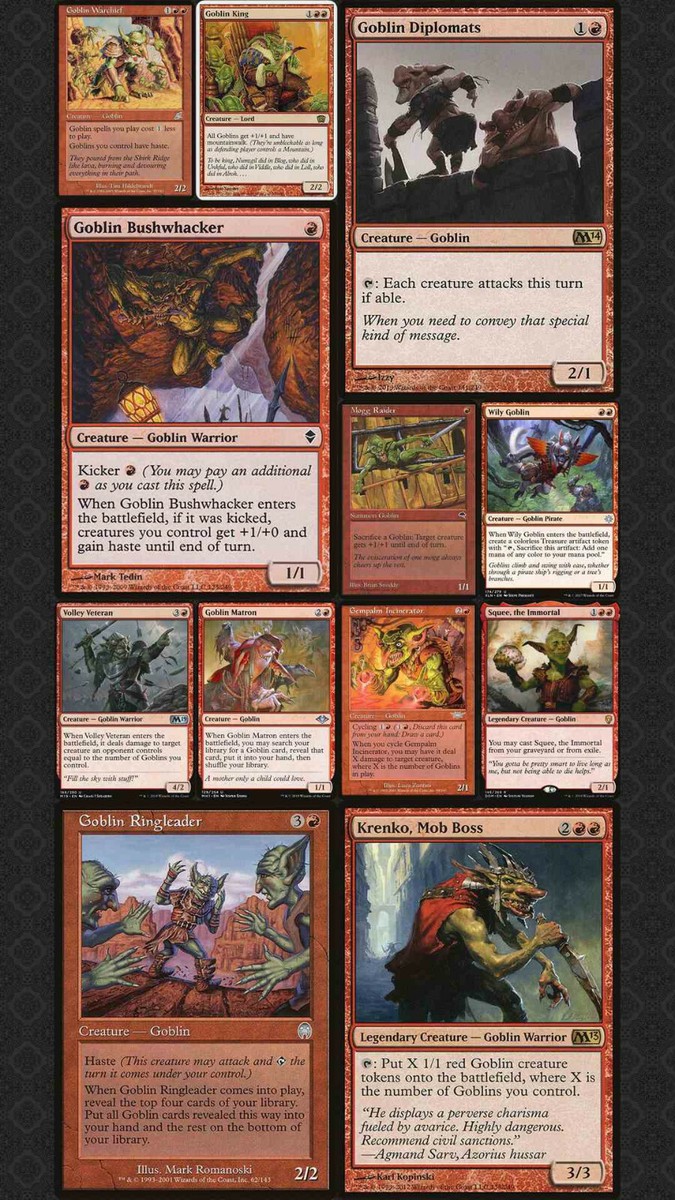 Mtg Goblin Deck