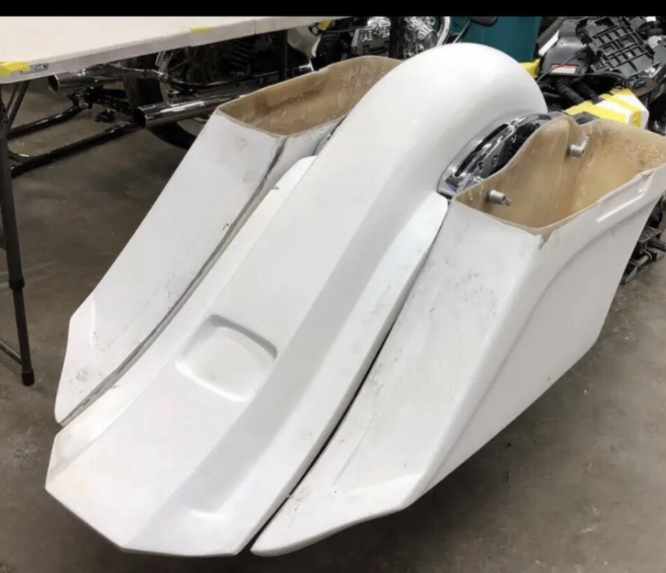 2009-2013 Harley Davidson Complete custom bagger kit package touring | eBay