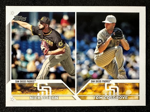2023 Topps Update Series - Rookie Combos #US288 Tom Cosgrove, Nick ...