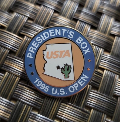 VINTAGE 1995 US OPEN PRESIDENTS BOX USTA TENNIS COLLECTIBLE PIN RARE | eBay