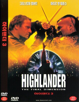Highlander: The Final Dimension (1994) Christopher Lambert DVD NEW ...