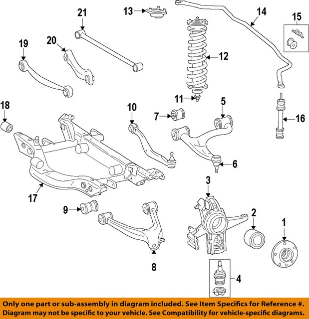 MERCEDES Mercedes-Benz OEM 2010 R350 Rear-upper Control Arm 1643501606 ...