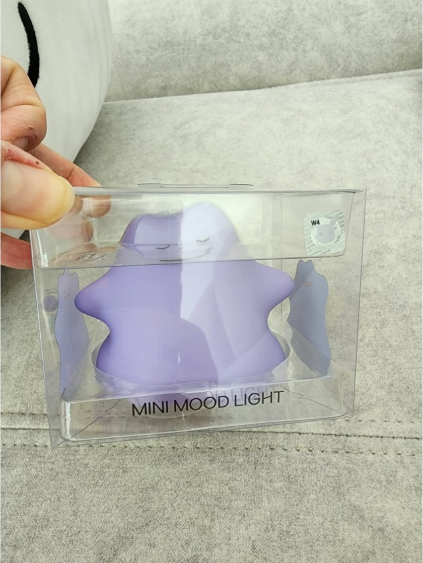 Pokemon LED Mini Mood Night Lamp - Ditto Metamon / 8x7x6.3cm / 51g | eBay