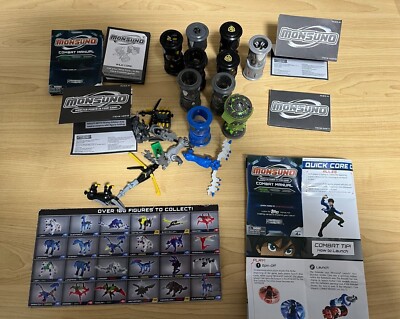 Monsuno bulk lot toys, 9 figures and cannisters, 1x wild core, used ...