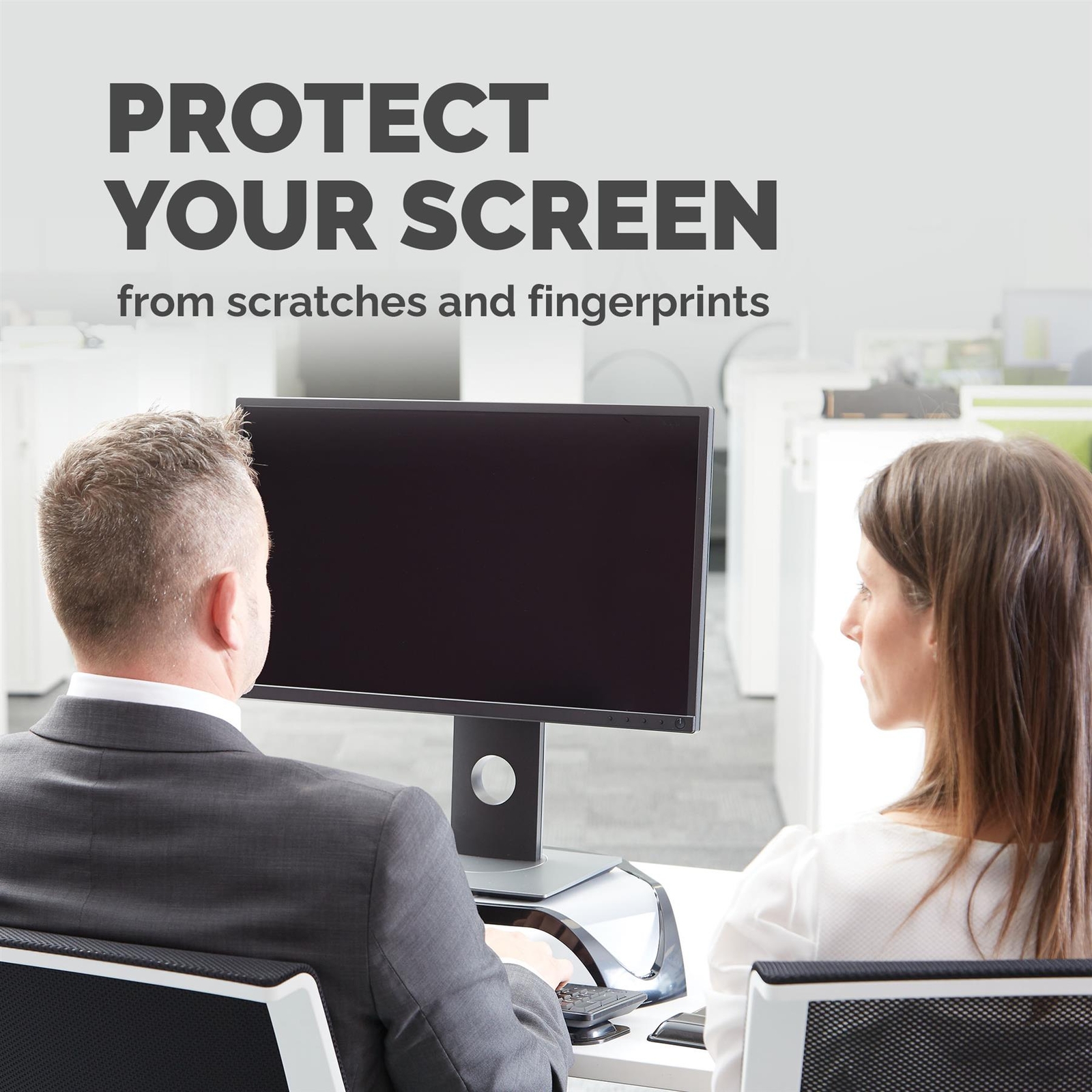 Fellowes Monitor Privacy Screen 27 inch Anti Glare Screen Protector ...