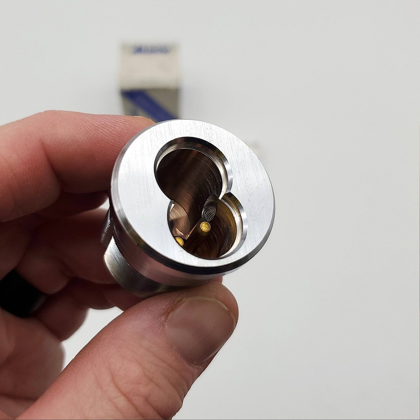 Arrow 16CR-16-001 SFIC Mortise Cylinder Housing 6 Pin 1-1/8" L Satin ...